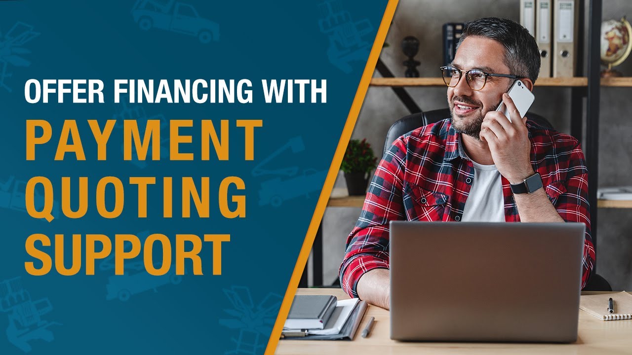 Payment Quoting Tools for Offering Equipment Financing